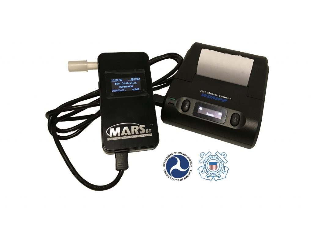 Alcovisor Mars Elite Fuel Cell Alcohol Breathalyzer with Printer ...